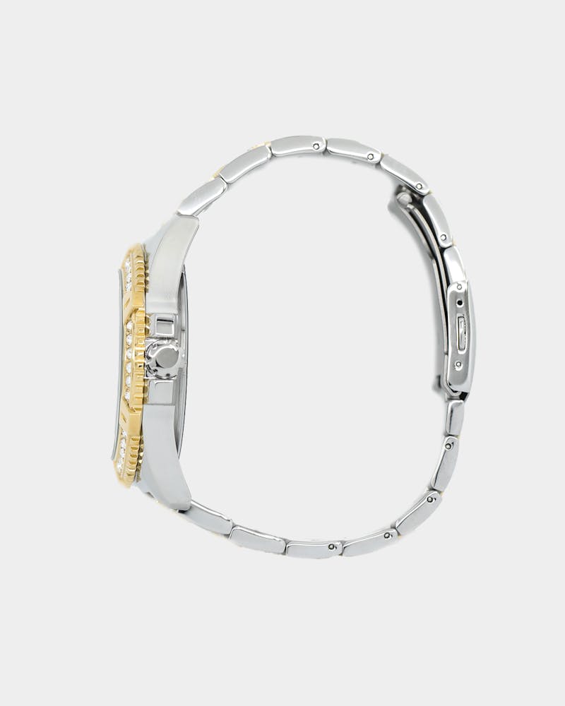 Guess Mainline Frontier Silver/Gold/Ice | Culture Kings NZ